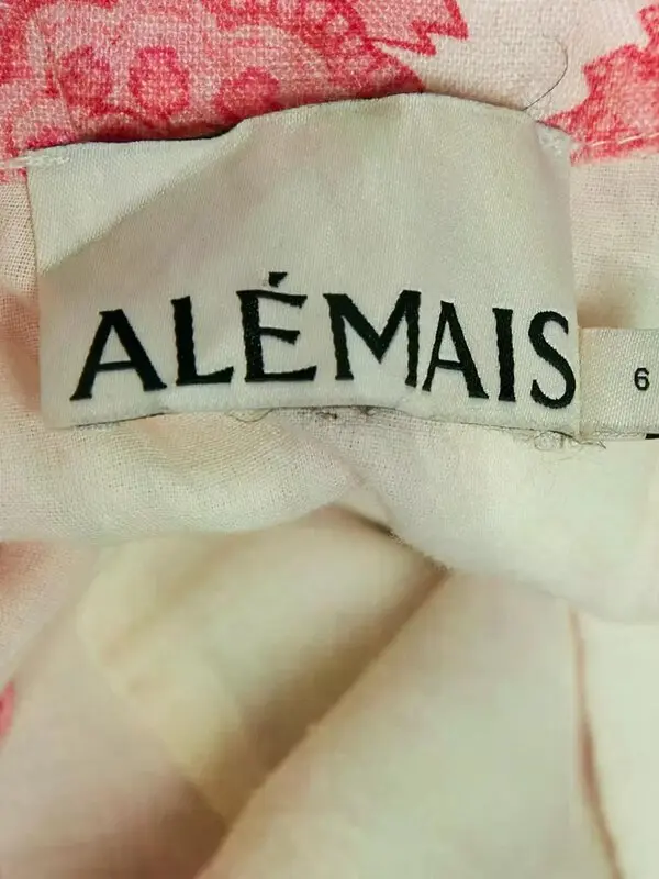 ALEMAIS Paisley-print Mini Dress