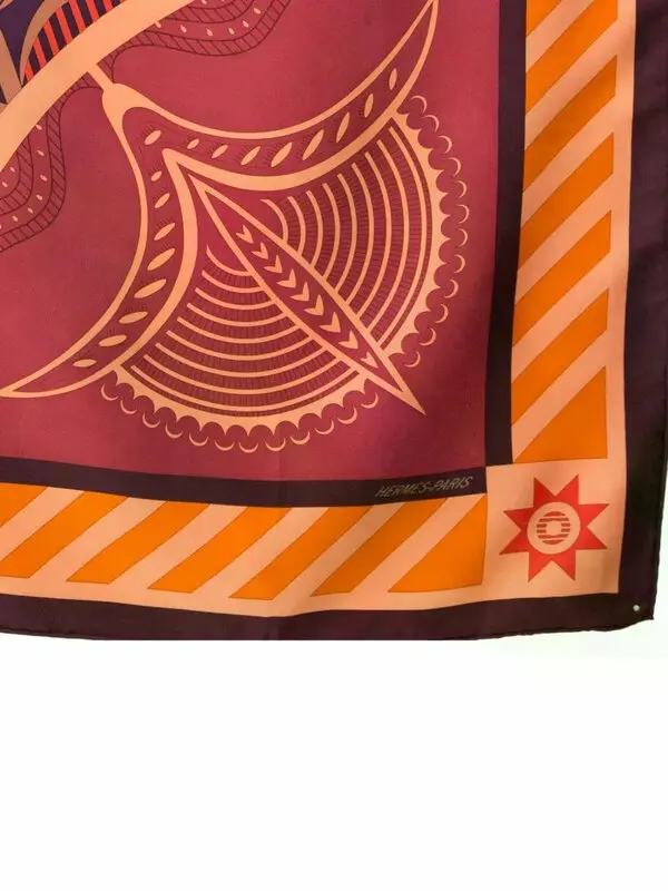 Hermès 2012 Géometrie Crétoise Scarf