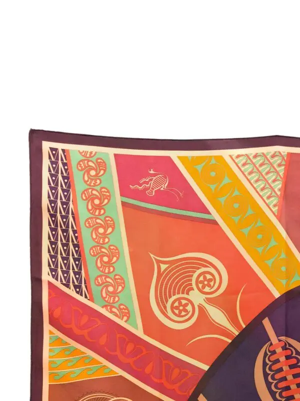 Hermès 2012 Géometrie Crétoise Scarf