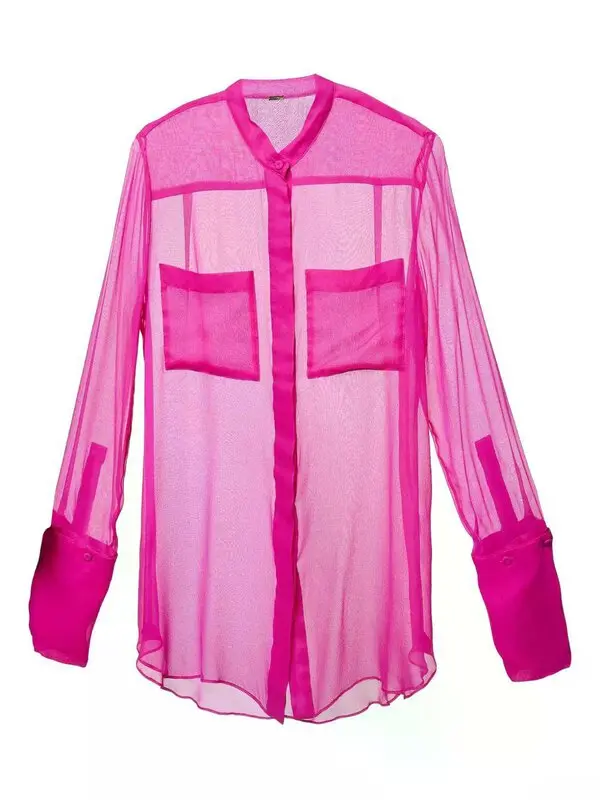 Adam Lippes Silk Button-front Shirt