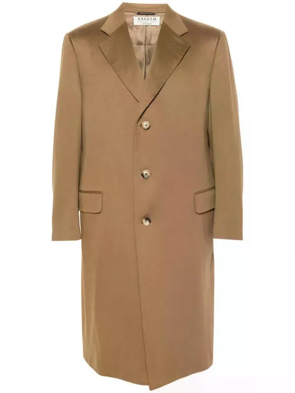 A.N.G.E.L.O. VINTAGE CULT 1990s Notched Lapels Cashmere Coat