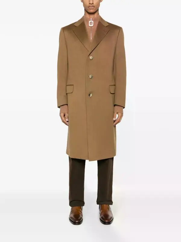 A.N.G.E.L.O. VINTAGE CULT 1990s Notched Lapels Cashmere Coat