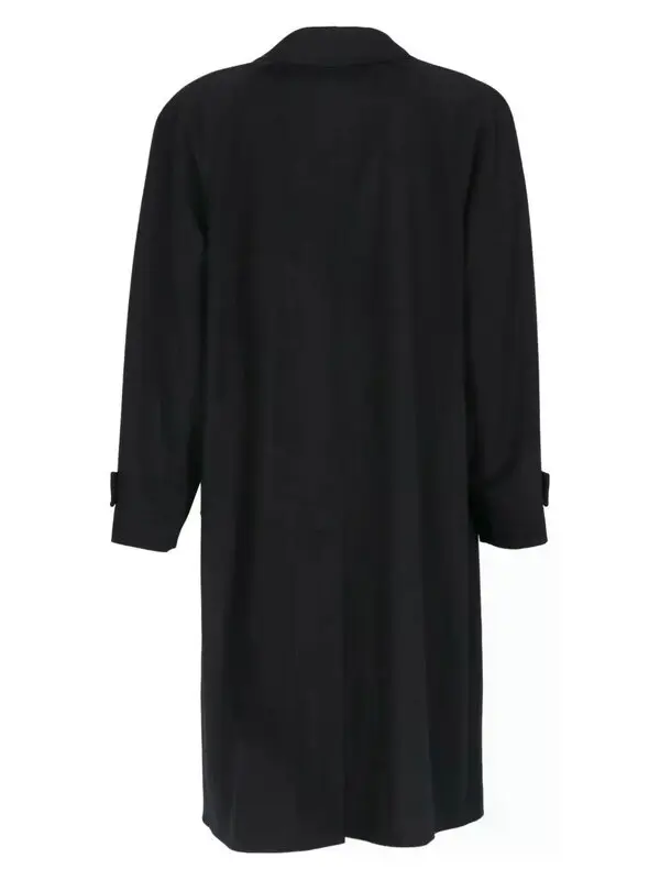 A.N.G.E.L.O. VINTAGE CULT 1990s Virgin Wool-cashmere Blend Midi Coat - Blue