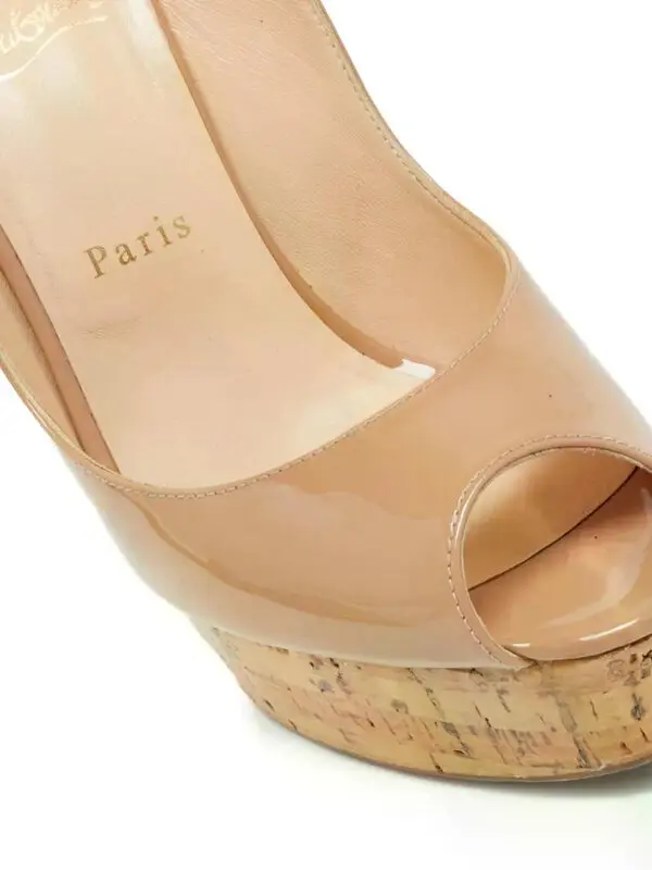 CHRISTIAN LOUBOUTIN 140mm Une Plume Sandals