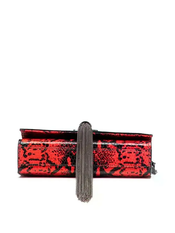 Saint Laurent Pre-owned Classic Monogram Kate Crossbody Bag - Red