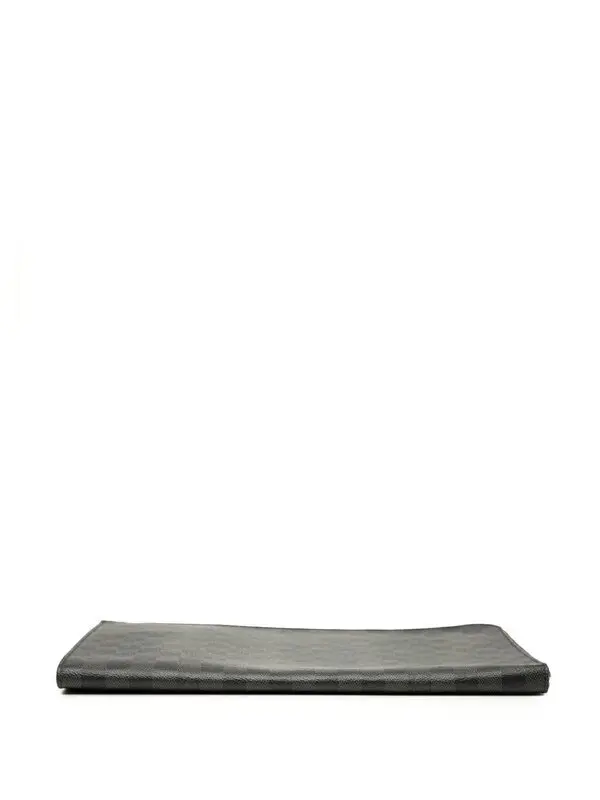 LOUIS VUITTON Damier Graphite Pochette Jour Gm - Black