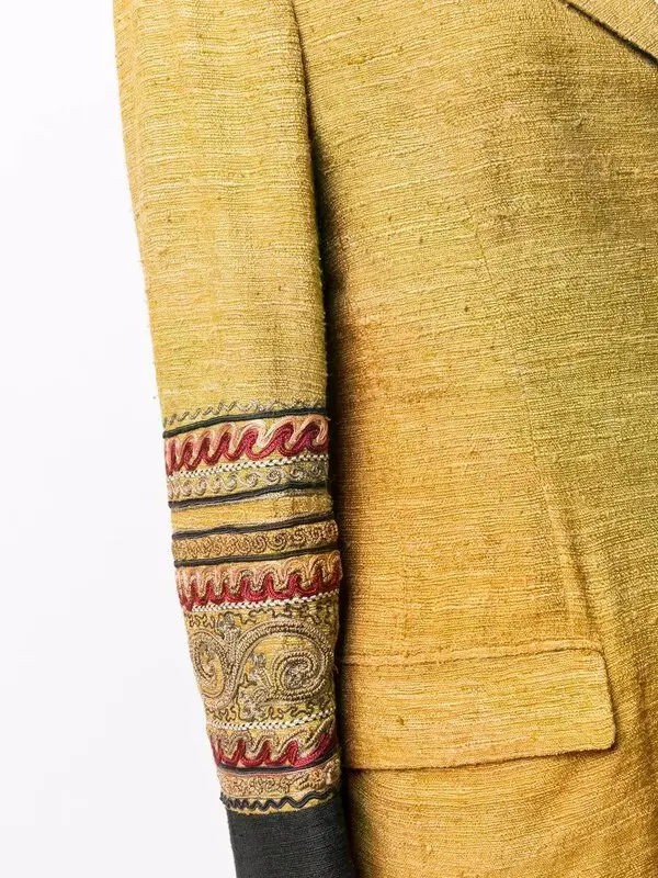 A.N.G.E.L.O. VINTAGE CULT 1990s Embroidered Cuffs Blazer