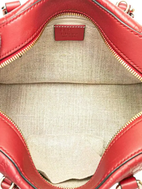 Gucci Small Micro Guccissima Bree Satchel