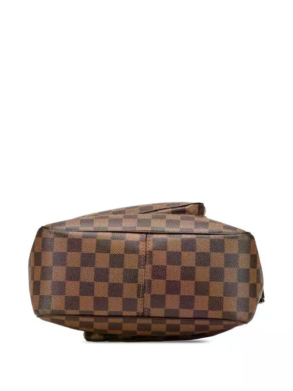 LOUIS VUITTON 2004 Damier Ebene Olav Mm Crossbody Bag