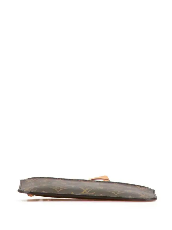 LOUIS VUITTON 2013 Monogram Neverfull Pouch - Brown