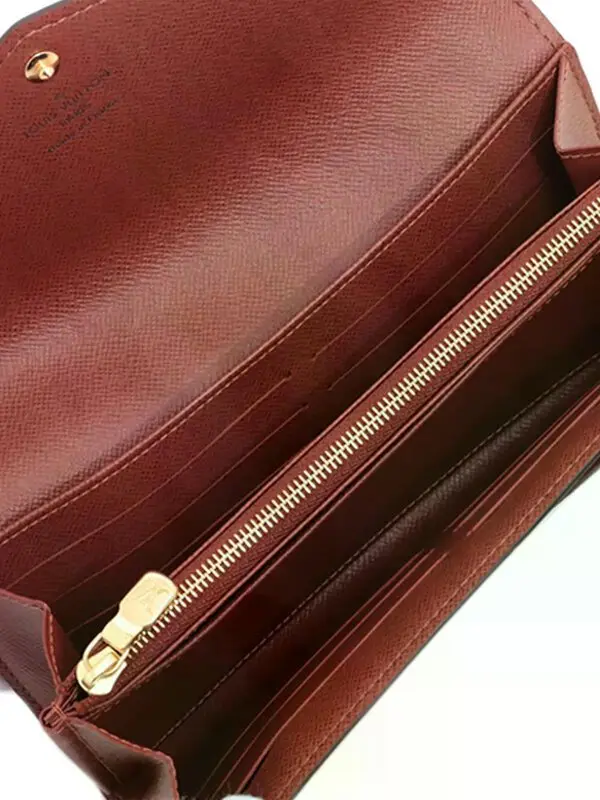 LOUIS VUITTON 2021-2025 Monogram Portefeuille Sarah Wallet Long Wallets