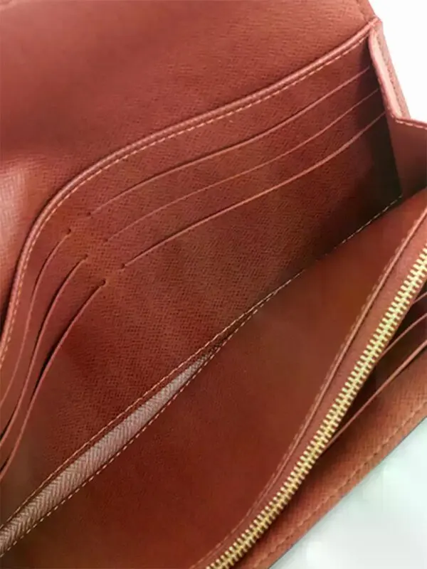 LOUIS VUITTON 2021-2025 Monogram Portefeuille Sarah Wallet Long Wallets