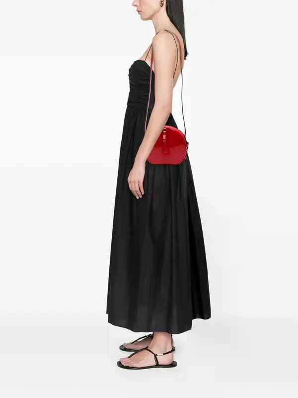 LOUIS VUITTON 2019 Monogram Vernis Boite Chapeau Souple Pm Crossbody Bag - Red