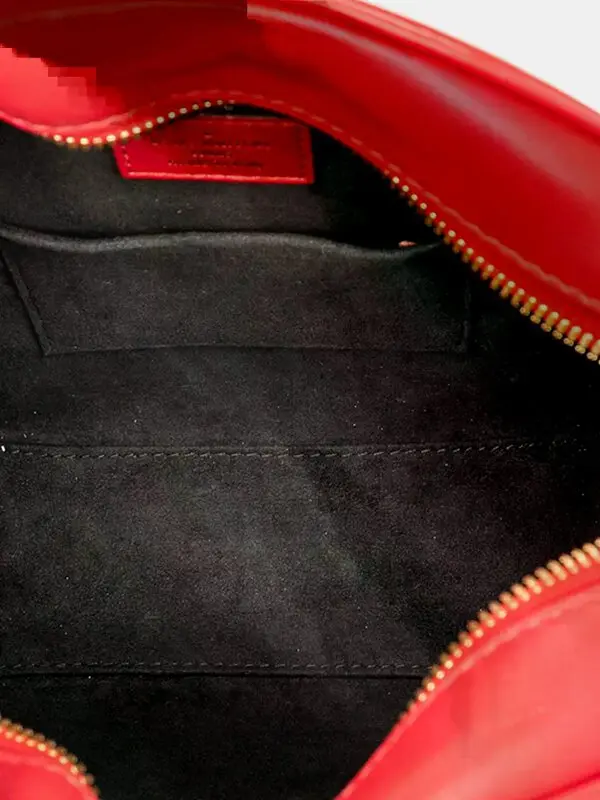 LOUIS VUITTON 2019 Monogram Vernis Boite Chapeau Souple Pm Crossbody Bag - Red