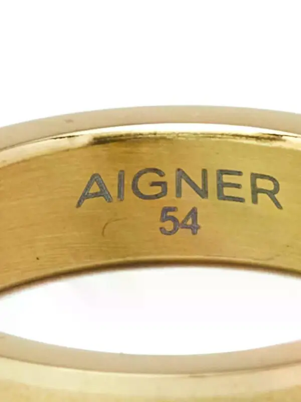 AIGNER Logo-engraved Ring