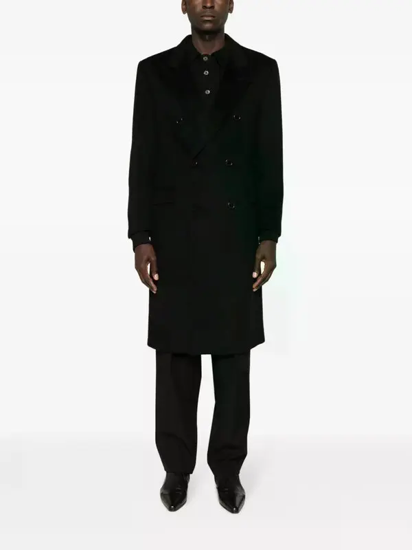 A.N.G.E.L.O. VINTAGE CULT 1990 Double-breasted Cashmere Coat