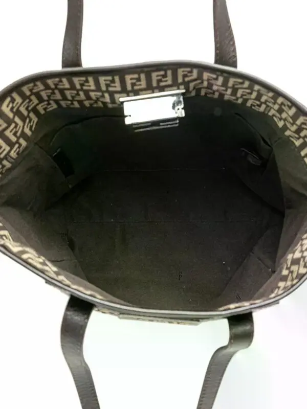 Fendi 2000-2010 Zucchino Canvas Tote Bag