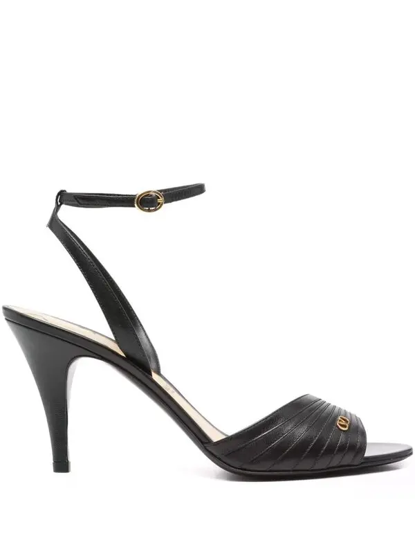 Valentino Garavani 90mm Ladycrush Sandals - Black