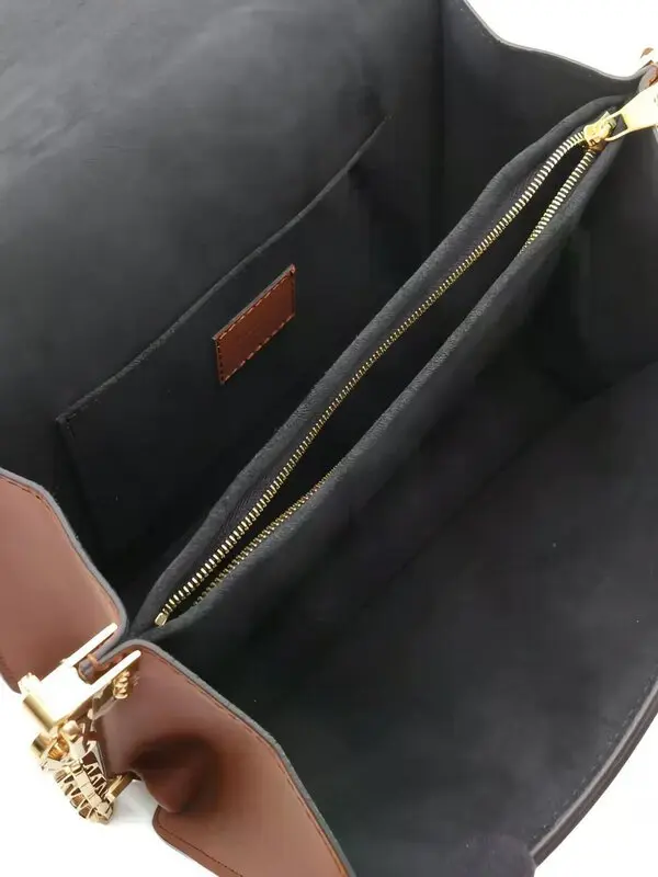 LOUIS VUITTON Dauphine Mm Monogram Reverse Chain Shoulder Bag