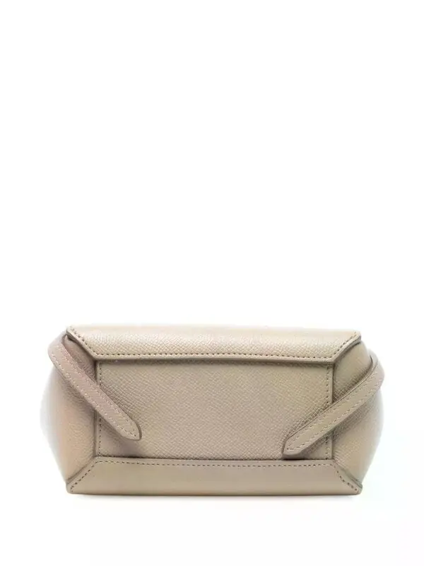 Celine 2020 Pico Grained Calfskin Belt Bag Satchel - Brown