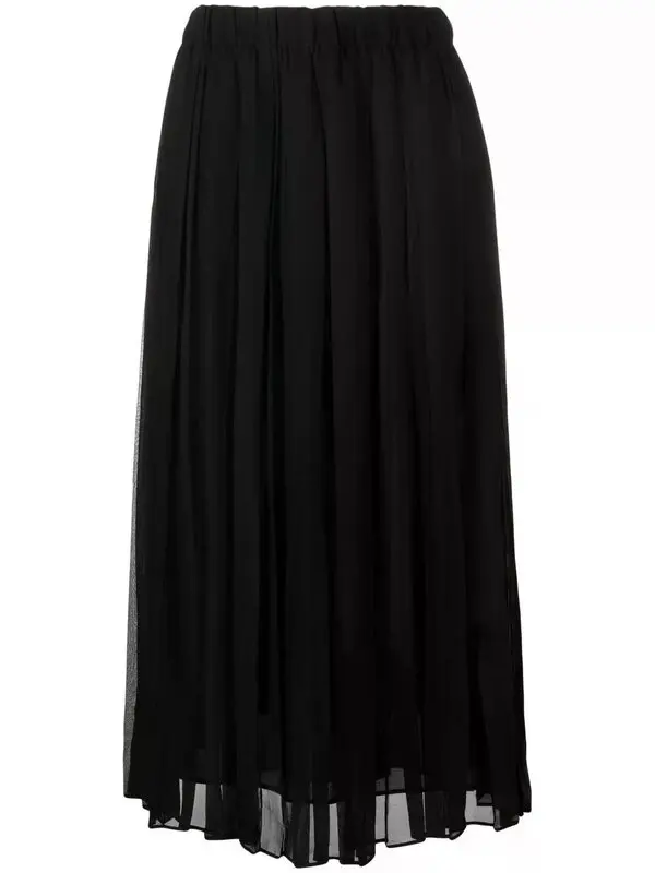 Gucci Sheer Gathered Midi Skirt