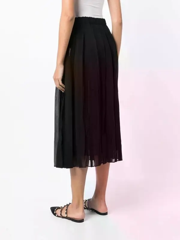 Gucci Sheer Gathered Midi Skirt