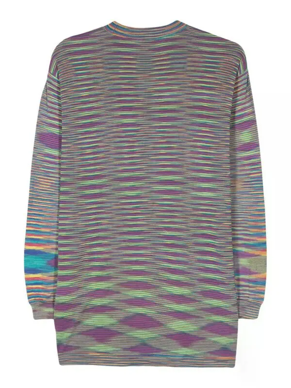 Missoni 1990s Striped Wool-blend Jumper
