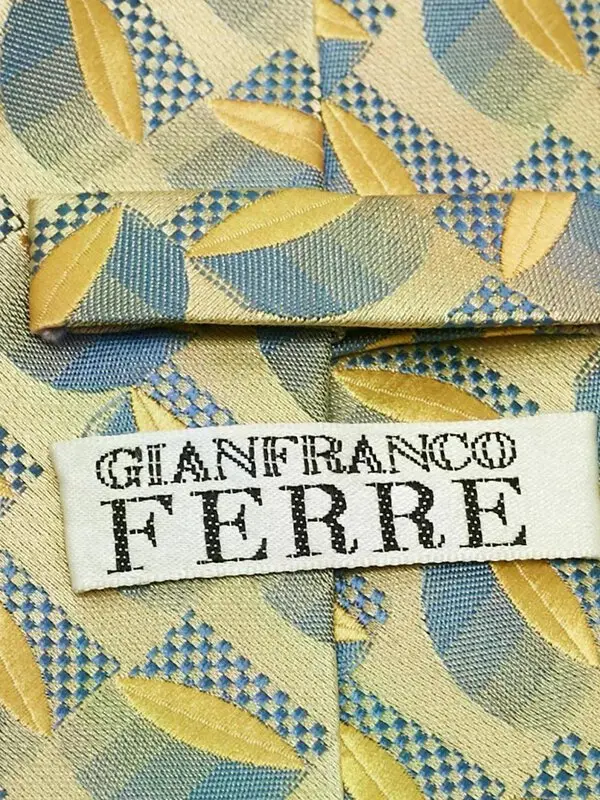 Gianfranco Ferre Geometric-pattern Tie