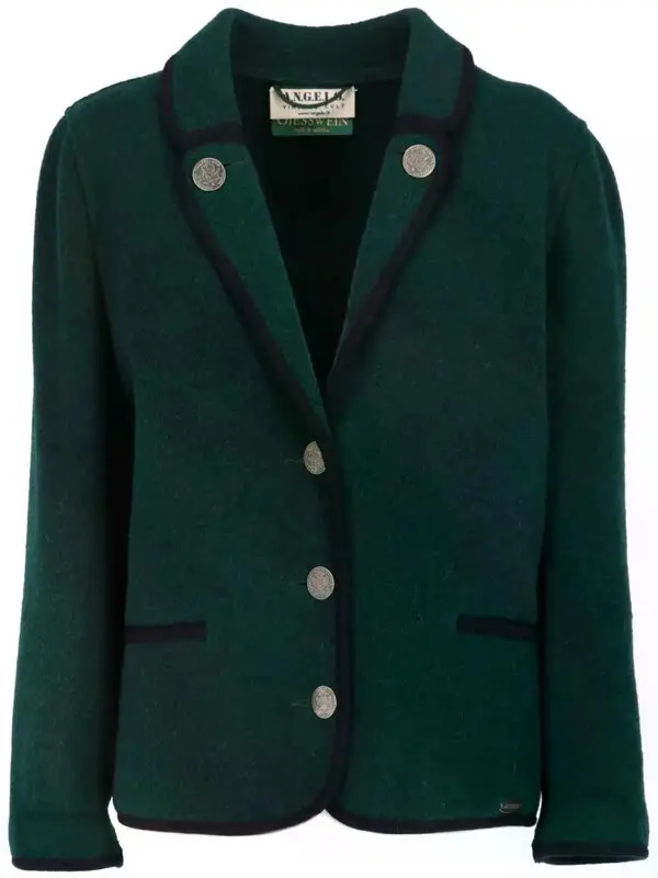 A.N.G.E.L.O. VINTAGE CULT 1990s Contrasting-trim Jacket