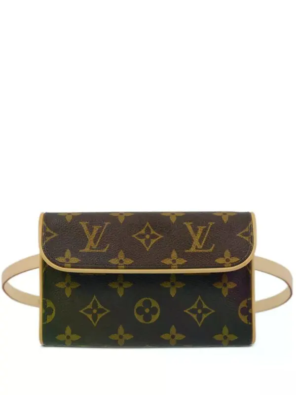 LOUIS VUITTON 2007 Pochette Florentine Belt Bag - Brown