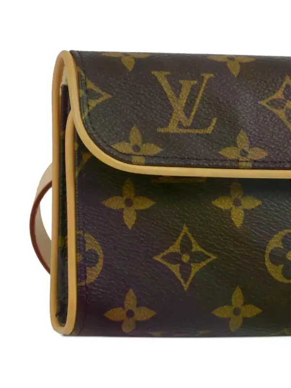 LOUIS VUITTON 2007 Pochette Florentine Belt Bag - Brown