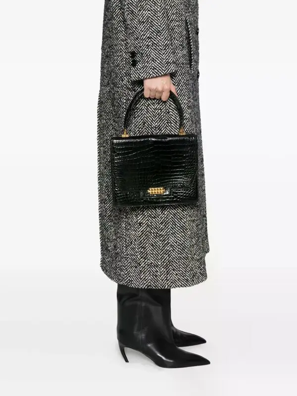Hermès Crocodile-skin Top-handle Tote
