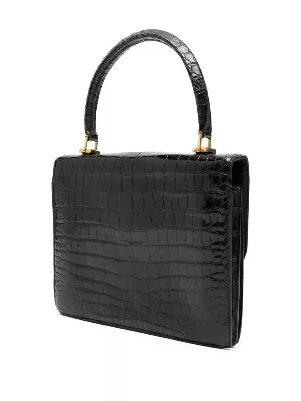 Hermès Crocodile-skin Top-handle Tote