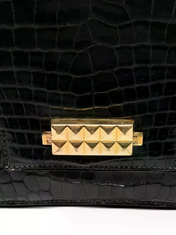 Hermès Crocodile-skin Top-handle Tote