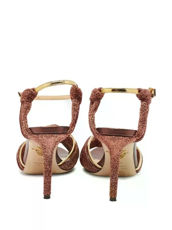 CHARLOTTE OLYMPIA 100mm Twisted Lurex Sandals