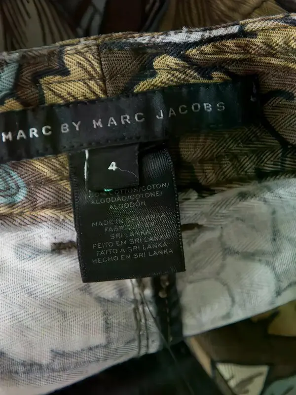 Marc Jacobs Vintage Acanthus-print Trousers