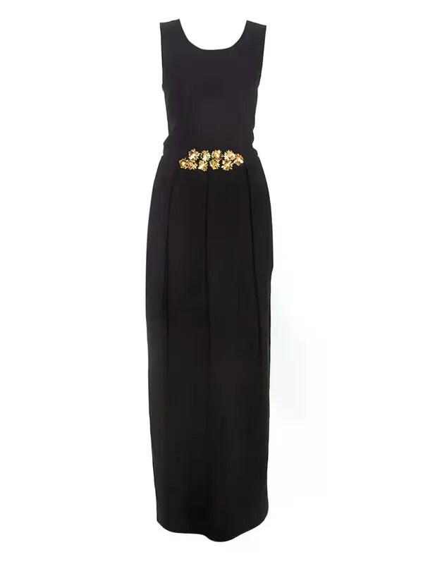 Tory Burch Beaded-waist Maxi Dress