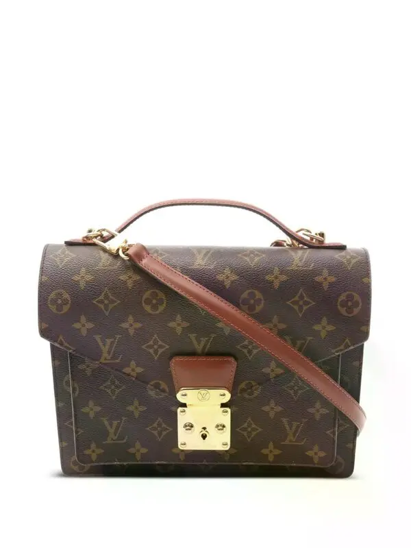 LOUIS VUITTON 1995 Monceau Monogram Tote Bag