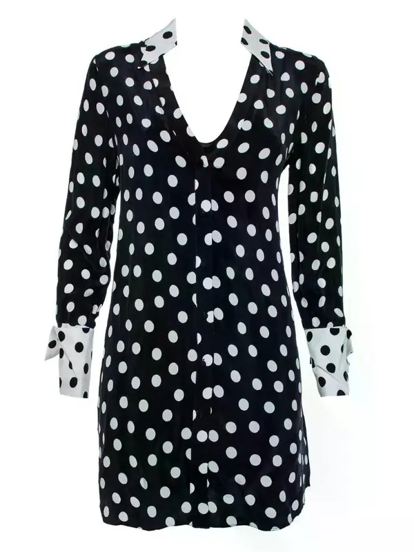 Alice + Olivia Polka Dot Dress