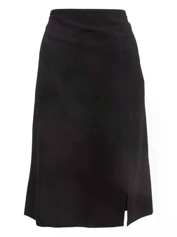 ARMANI Vintage High-waist Side-slit Skirt