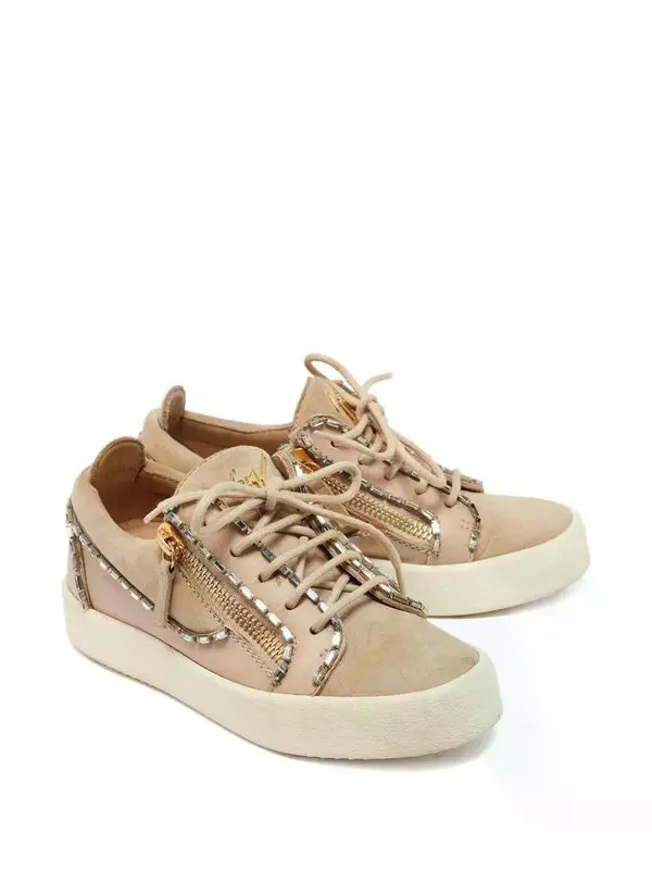 GIUSEPPE ZANOTTI Crystal-embellished Sneakers