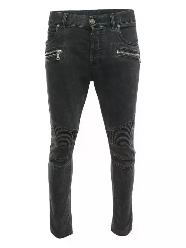 Balmain Zipper-detail Jeans