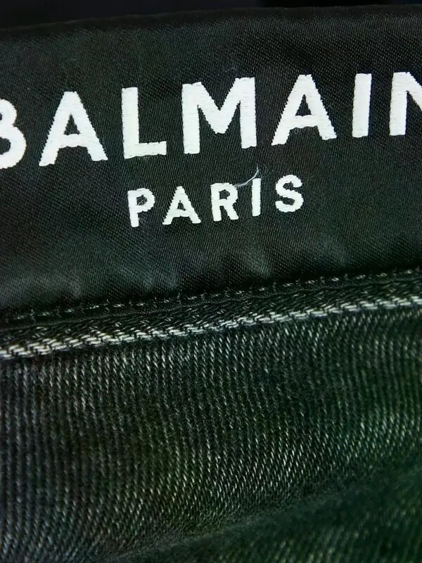 Balmain Zipper-detail Jeans