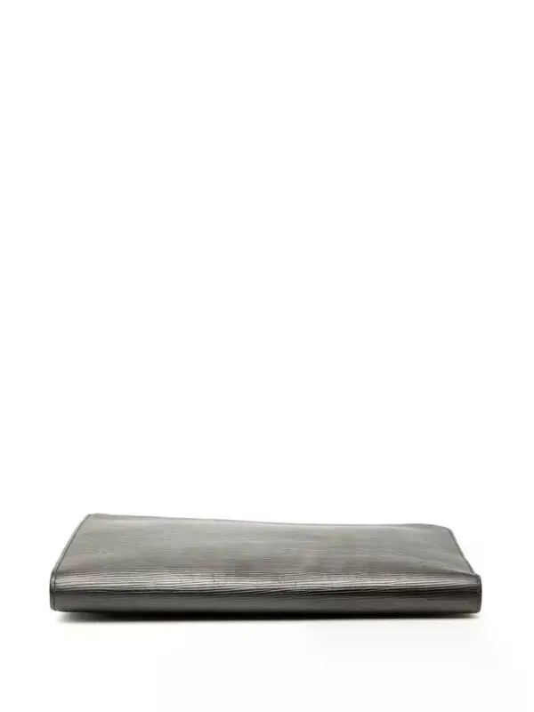 LOUIS VUITTON Epi Pochette Jour Pm Clutch Bag - Black