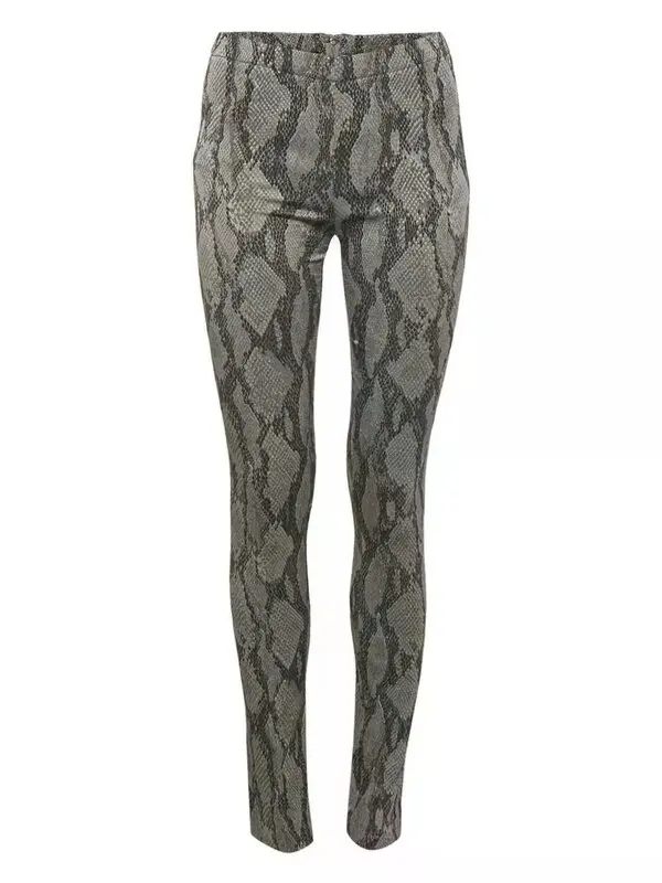 Zadig&Voltaire Python-print Trousers