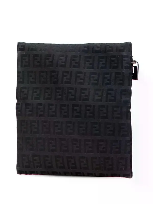 Fendi Zucchino Canvas Pouch
