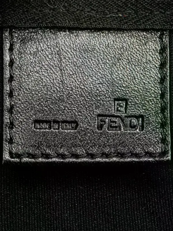 Fendi Zucchino Canvas Pouch