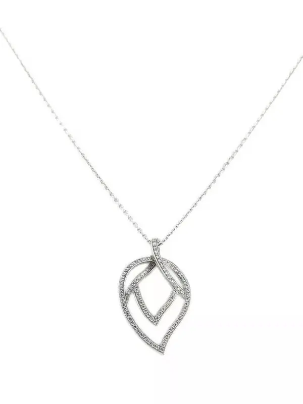 PIAGET White Gold Diamond Pendant Necklace - Silver