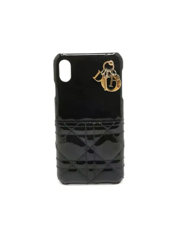 Dior Cannage Iphone Xs Max Case - Black