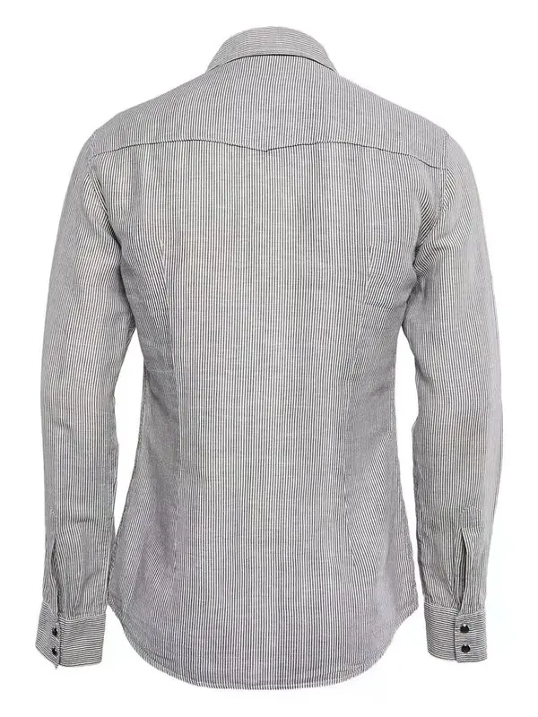 Dolce & Gabbana Striped Pocketed Shirt
